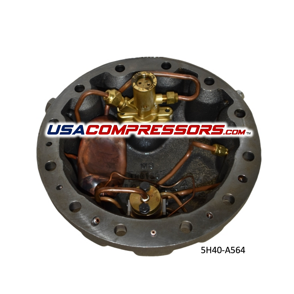 CARRIER 5H40 A564 Pump End Cover and Control Valve Assembly ...