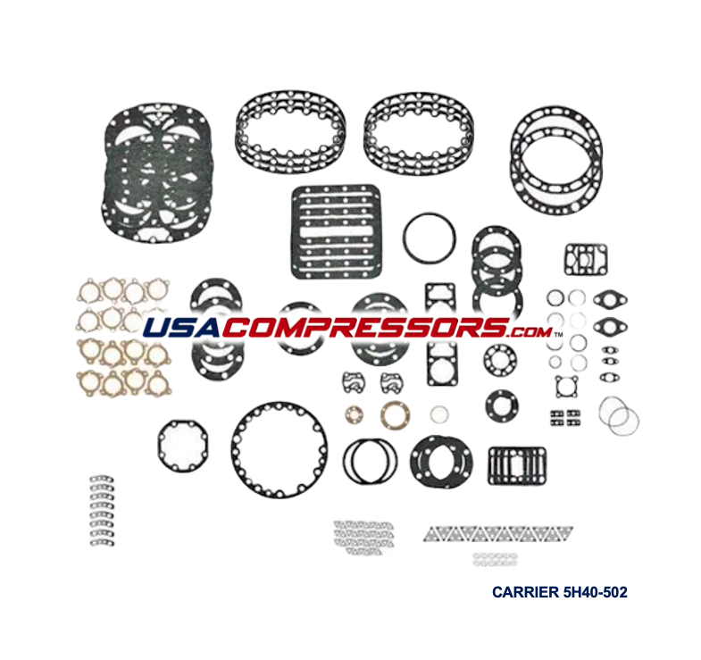 CARRIER 5H40 502 GASKET KIT – usacompressors.com